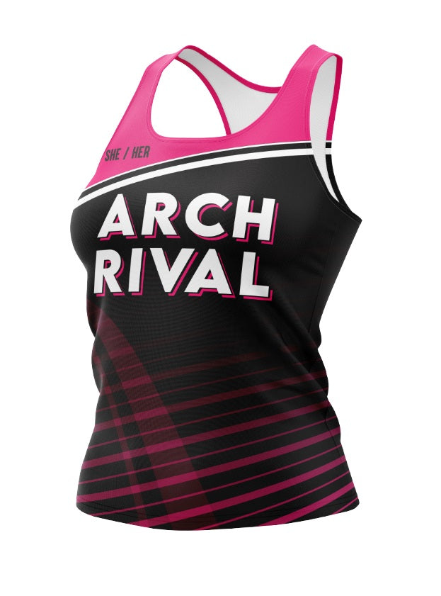 Arch Rival Racerback Tank Black – DerbyBeast.net