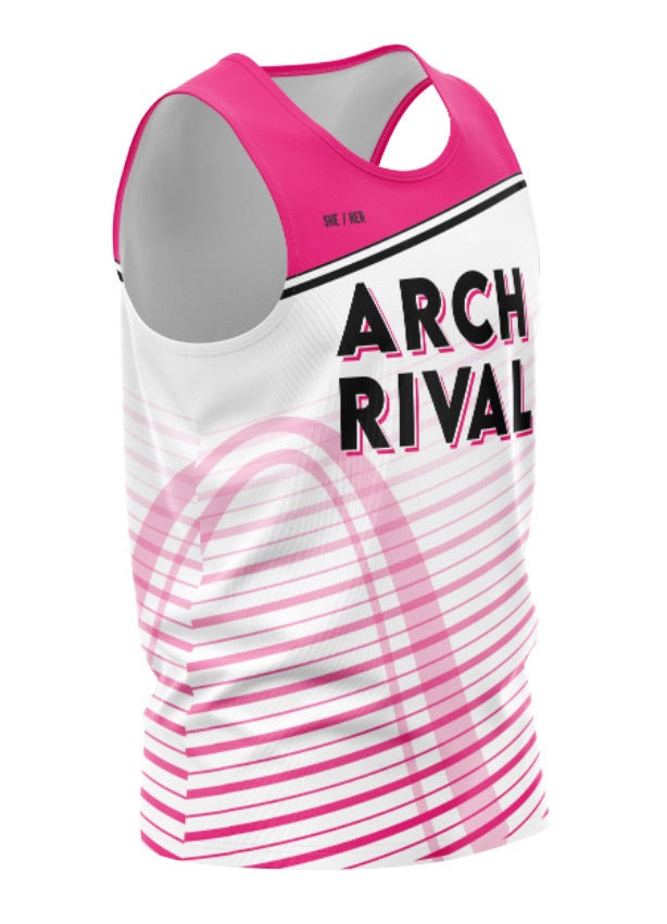 Arch Rival Unisex Tank White – DerbyBeast.net