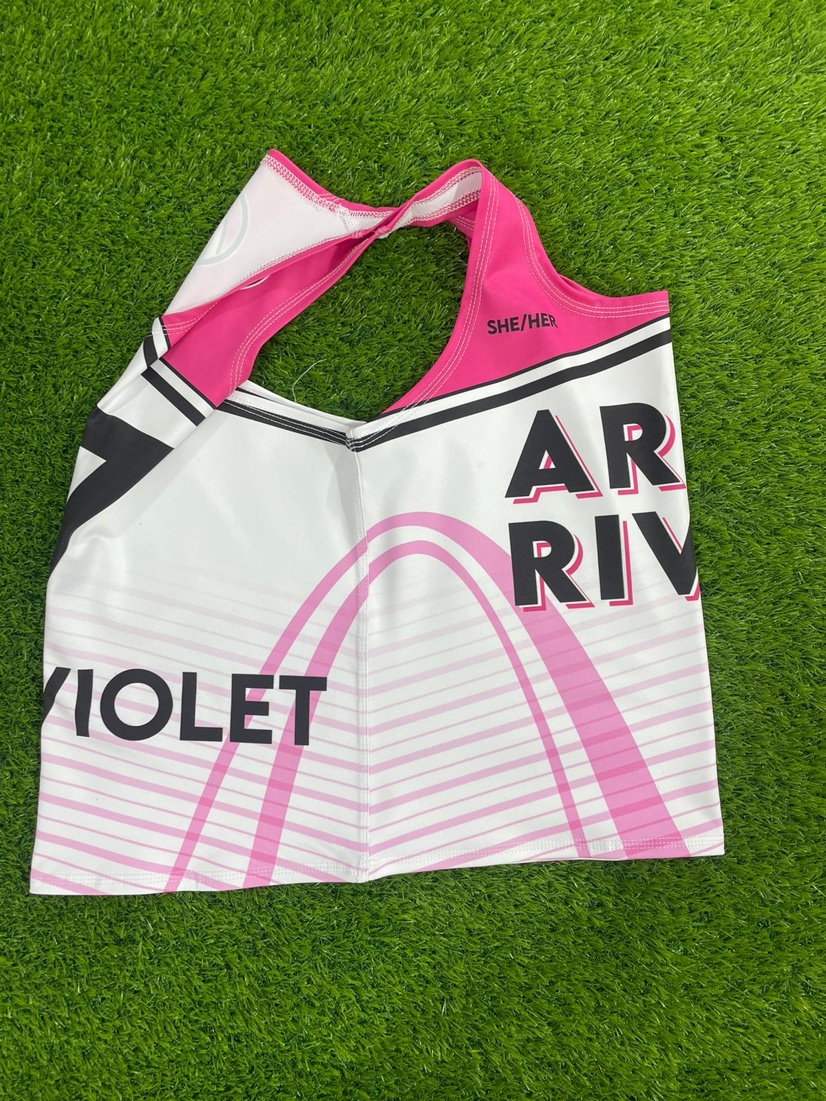 Arch Rival Racerback Tank White – DerbyBeast.net