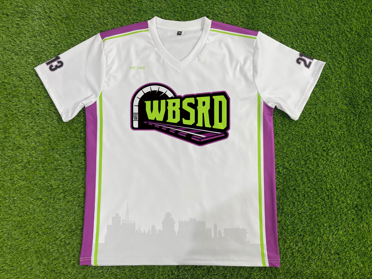 Scranton Sleeved Jersey White – DerbyBeast.net