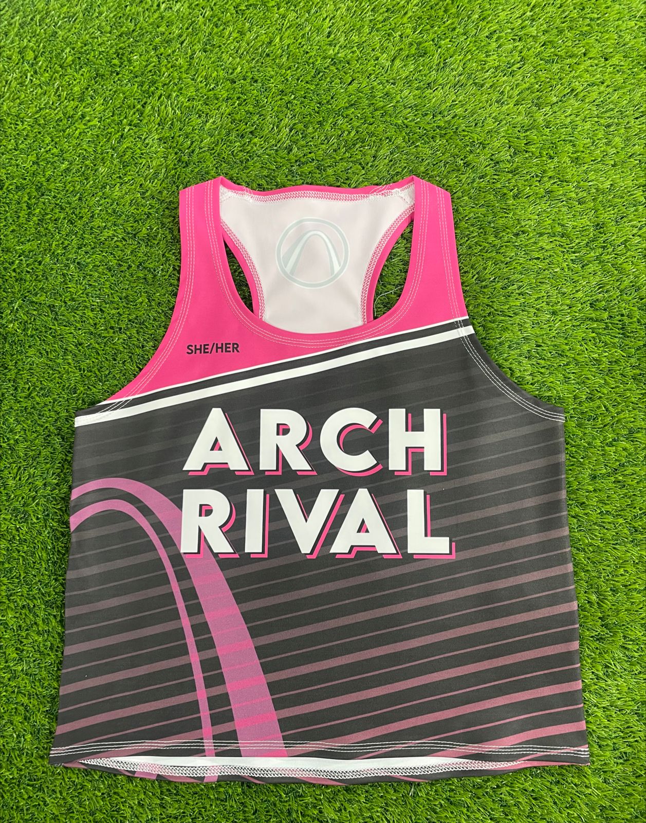Arch Rival Racerback Tank Black – DerbyBeast.net